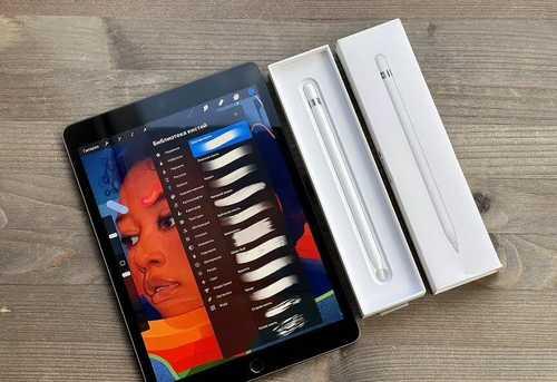 iPad 7 2019 10.2 + Pencil + Procreate Идеален
