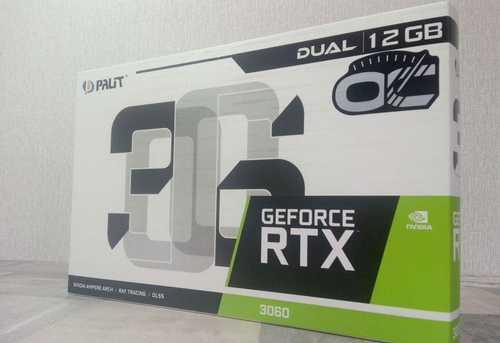 Новая видеокарта Palit GeForce RTX 3060
