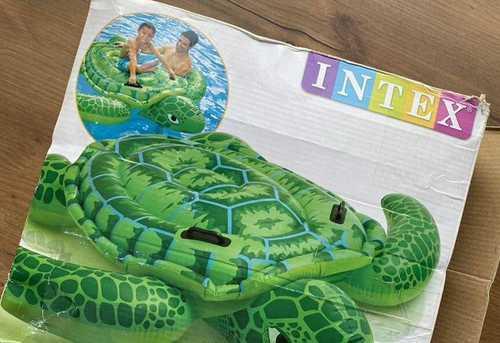 Черепаха надувная матрас intex