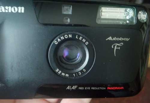 Плёночный фотоаппарат Canon Autoboy f