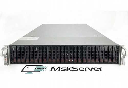 Сервер Supermicro 2028R-E1CR24N 2x E5-2697v4 256Gb