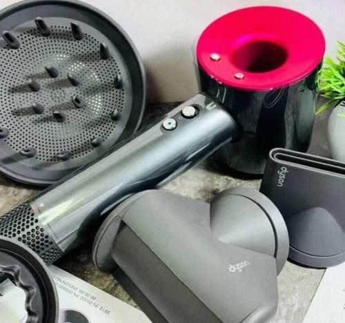 Dyson Supersonic (Malaysia) HD08 «1к1» в фуксиевом цвете