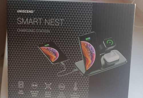 Беспроводная зарядная станция uniscend smart nest | Festima.Ru ...