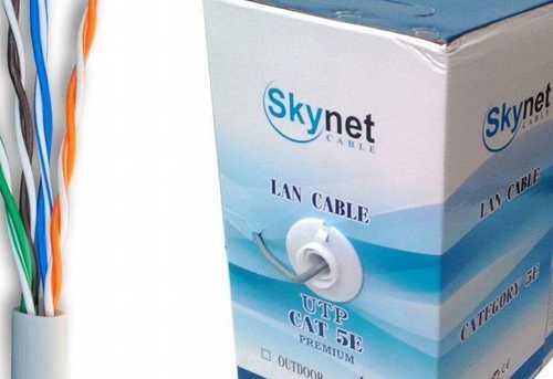 Витая пара SkyNet UTP 4x2x0,51 кат. 5е in/Cu Prem