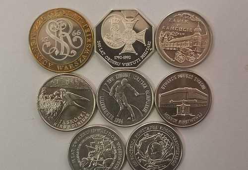Монеты Польши 1991-1994гг. Редкие