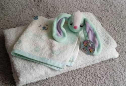 Набор полотенец "Зайчик" для малыша
