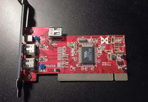 Контроллер PCI FireWire VIA VT5471B