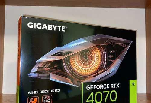 Nvidia GeForce RTX 4070 12GB windforce OC