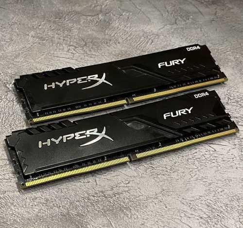 Оперативная память ddr4 32gb HyperX fury