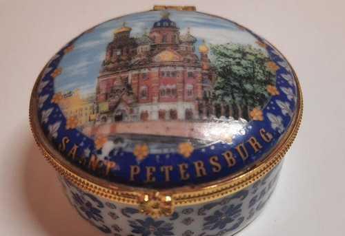 Шкатулка, корабль сувенирные Санкт-Петербург