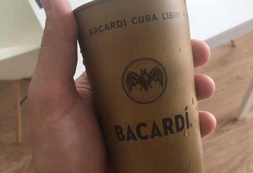 Металлический стакан Bacardi