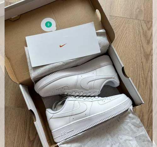 Кроссовки Nike AIR force 1 белые