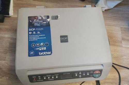 Мфу brother dcp 7032r ошибка барабана