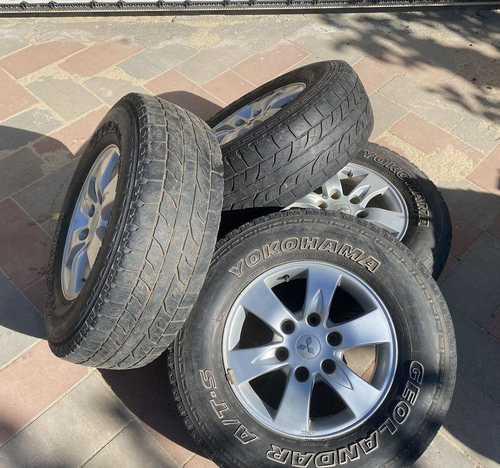 Комплект колес r16 mitsubishi 6х139.7