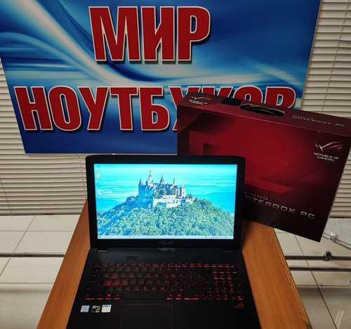 Игровой ноутбук Asus Rog / GTX / 16gb