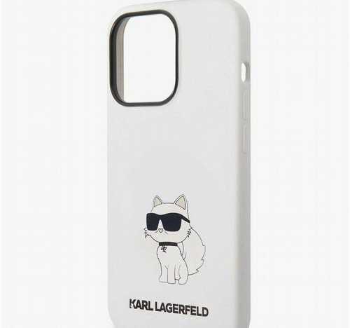 Чехол Karl Lagerfeld для iPhone 14 Pro Max белый