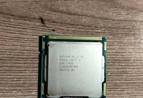 Процессор intel core i5-750 2.66GHZ/8M/09B