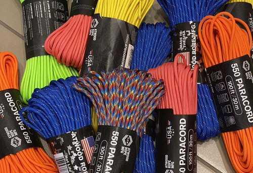 Паракорд 550 Atwood Rope Paracord USA