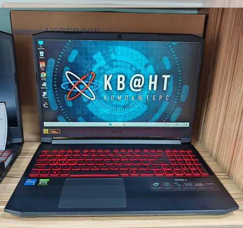 Новенький игровой Acer Nitro 11300H 16gb RTX 3050