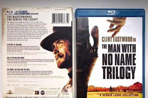 Sergio Leone "spaghetti westerns" on Blu-ray