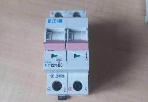 Автоматический выключатель eaton PL7-C2\2-DC