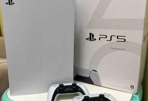 Продам playstation 5 digital 2 геймпада