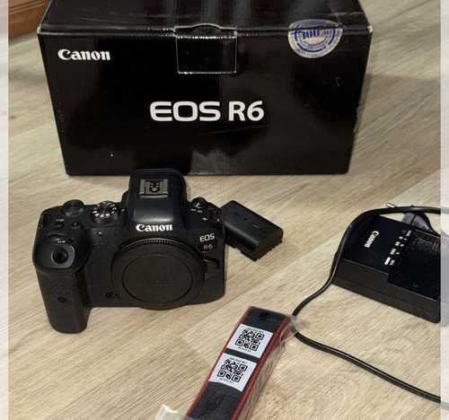 Фотоаппарат canon eos r6 body