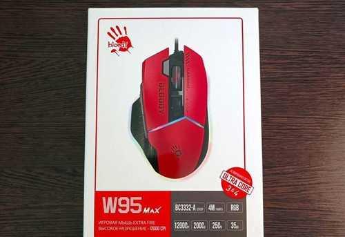 New Игровая мышь A4Tech W95 Max Red