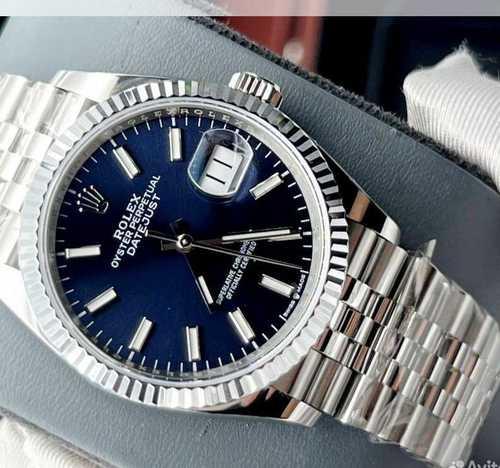 Часы Rolex Datejust blue 36