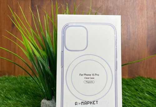 Чехол Clear Case Magnetic iPhone 15 Pro