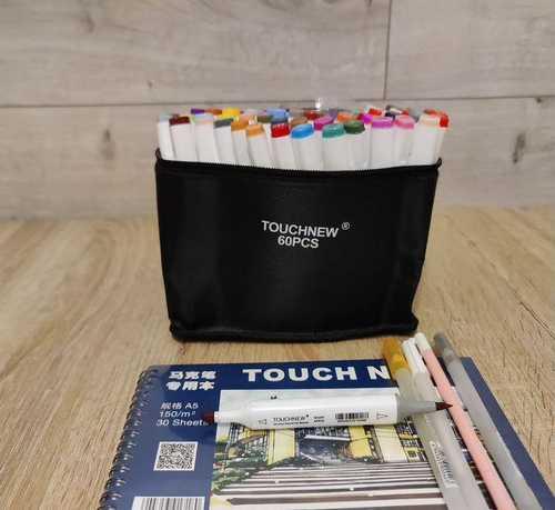 Маркеры с кисточкой Touchnew Brush 60 шт (Touch)