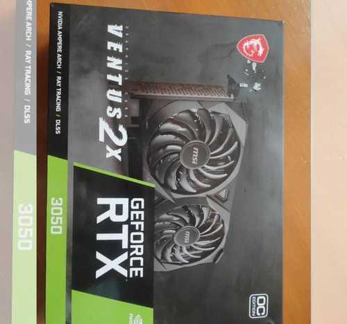 Видеокарта msi geforce rtx 3050 8gb