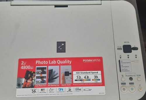 Принтер Canon pixma mp 250