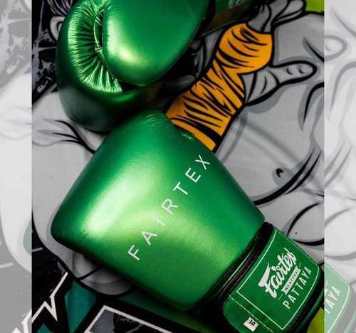 Перчатки для бокса Fairtex BGV22 green