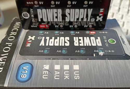 Блок питания для педалей xvive V19 Micro power