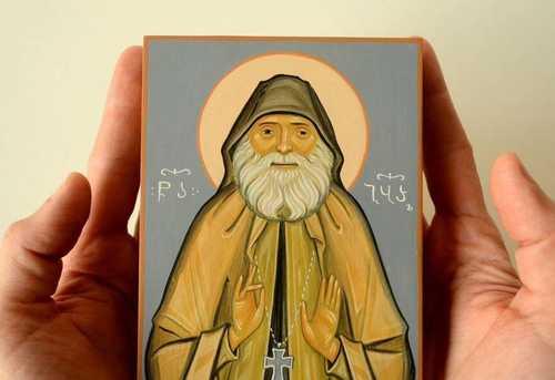 Св. Гавриил (Ургебадзе). Рукописная икона