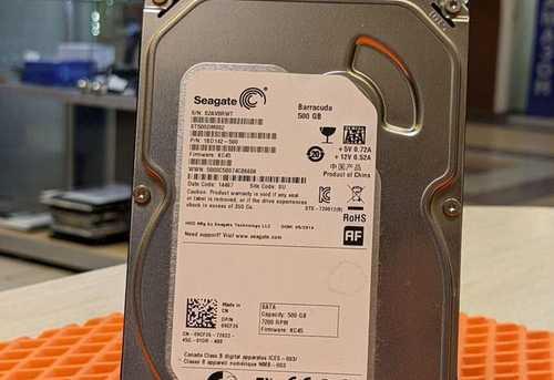 Жесткий диск Seagate 3.5 500 гб, ST500DM002, 7200