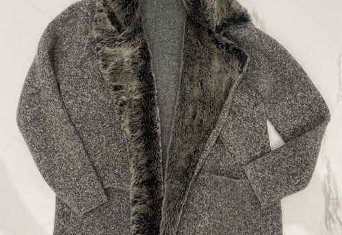 Демисезонное пальто кардиган Mango 42-46р