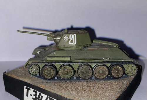 Диорама T-34/76 модель