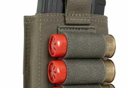 Warrior Single M4 & Shoot Gun Mag Pouch R-Green