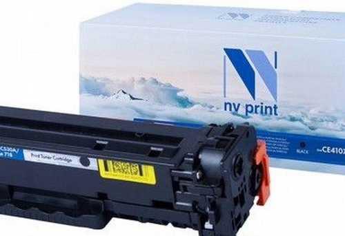 Картридж HP CC530A, черный NV-Print