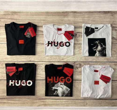 Футболка Hugo Boss хлопок LUX мужская