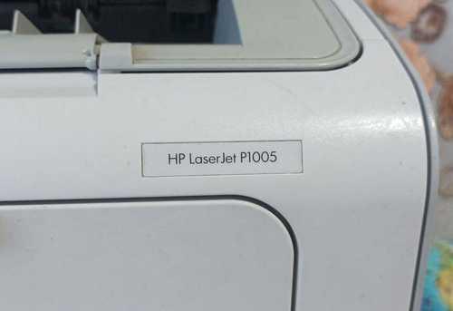 Принтер лазерный hp lj p1005