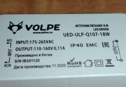 Led Driver 18w Volpe