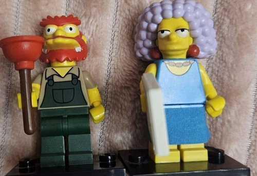 Lego Simpsons Симпсоны минифигурки