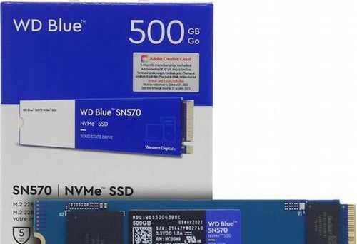 SSD M.2 WD Blue SN570, 500 Гб. Новый