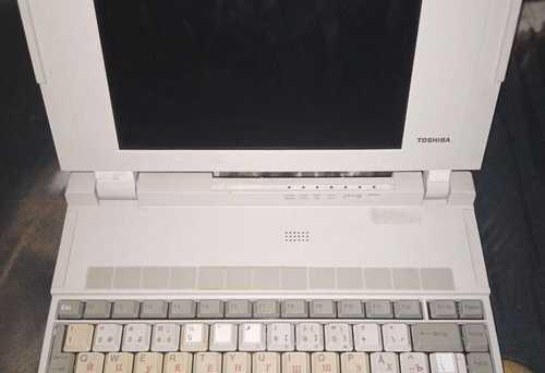 Ретро ноутбук 1991г. Toshiba T3300SL/80