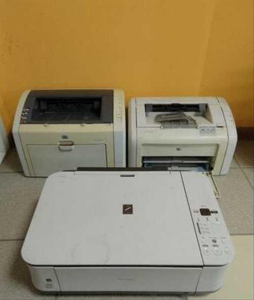 Принтеры Canon K10339, HP 1018, HP 1022