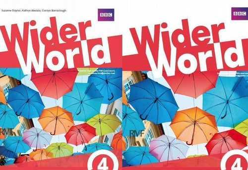 Wider World 4 Studens book+Wоrkbооk комплект новы