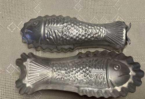 Форма "Рыба", СССР, для выпечки, заливного